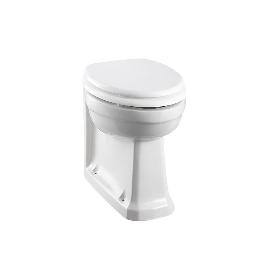 Back-to-wall Pan (White) | SKU P14 | Burlington Bathrooms