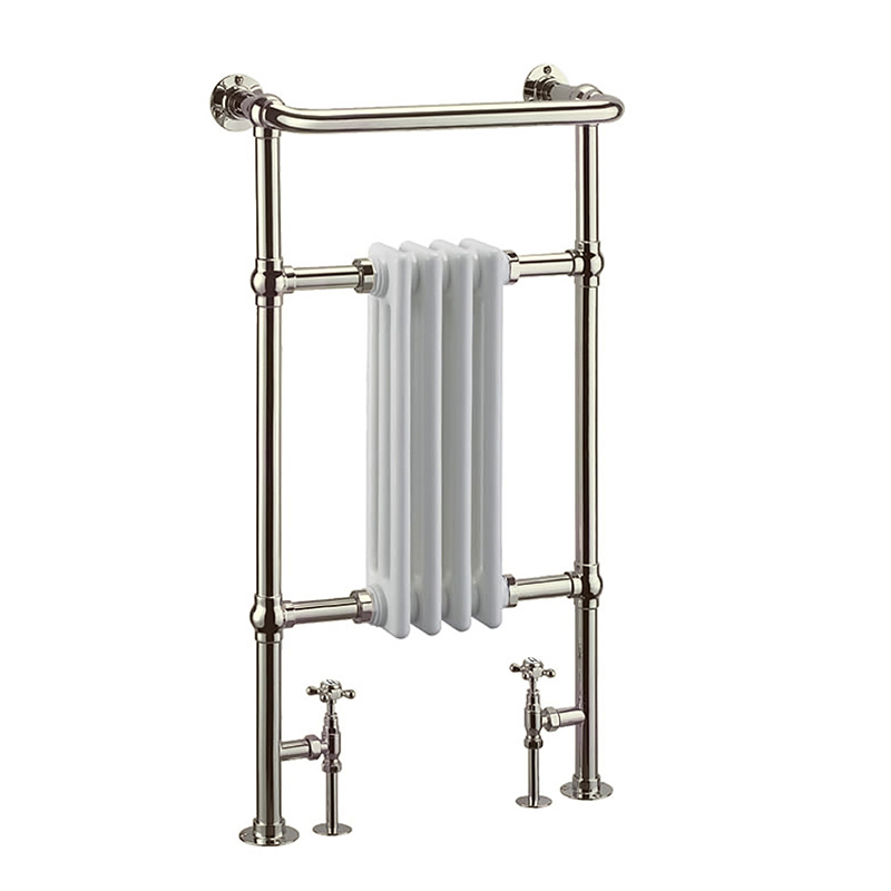 Bloomsbury Radiator (with White accent) | SKU R2CHR | Burlington Bathrooms