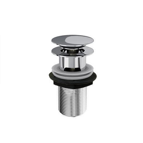 Click-Clack Basin Waste Slotted (Chrome) | SKU W11 | Burlington Bathrooms
