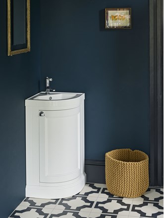 Traditional Corner Vanity Unit | Burlington Bathrooms