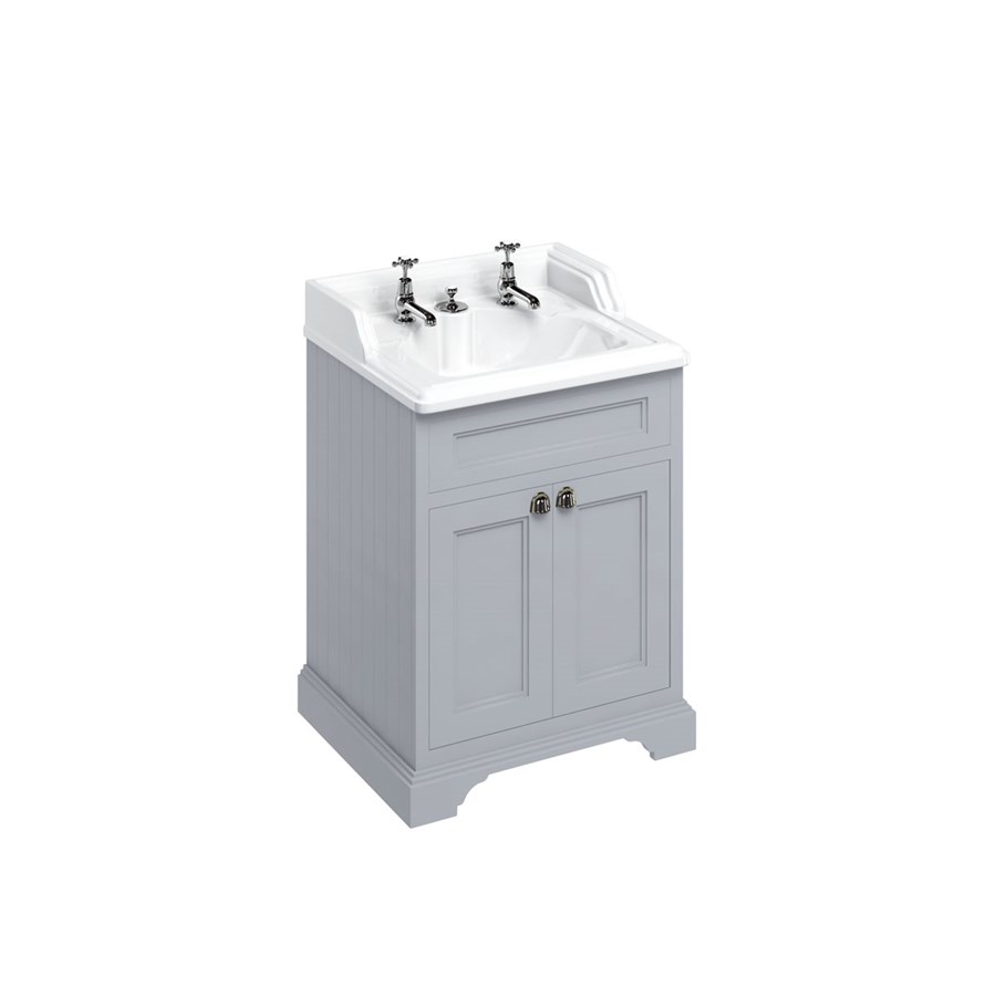 Freestanding Vanity Unit with Basin | Burlington Bathrooms