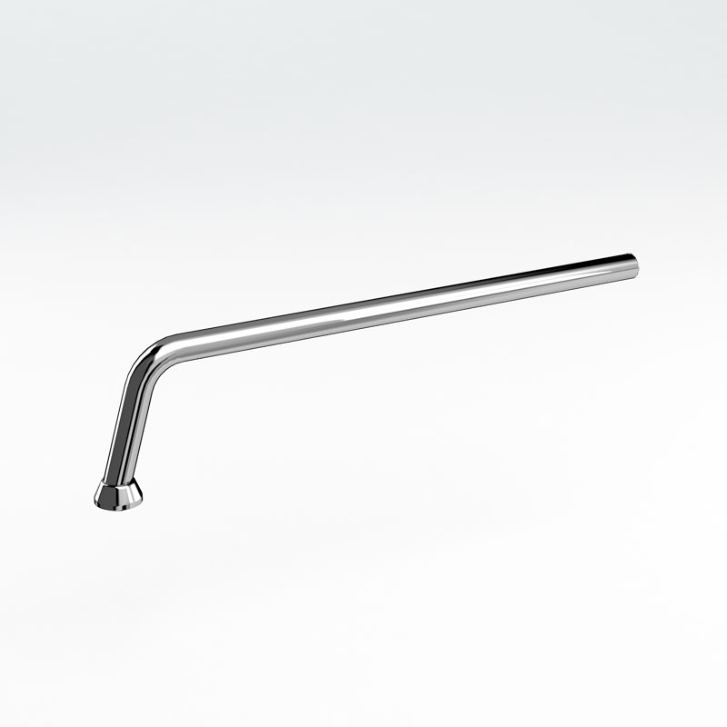 P-trap Connection Pipe (Chrome) | SKU W21 | Burlington Bathrooms