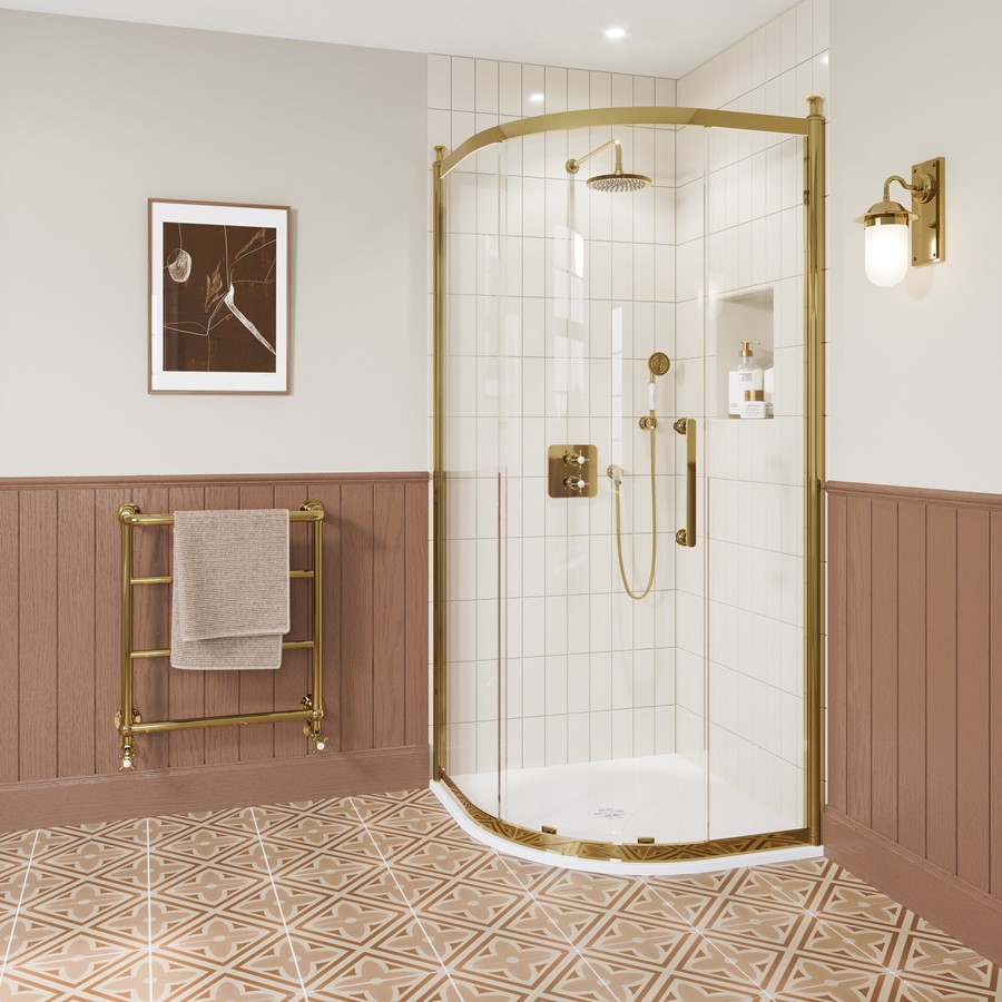 Classique Quadrant Shower Enclosure | Burlington Bathrooms