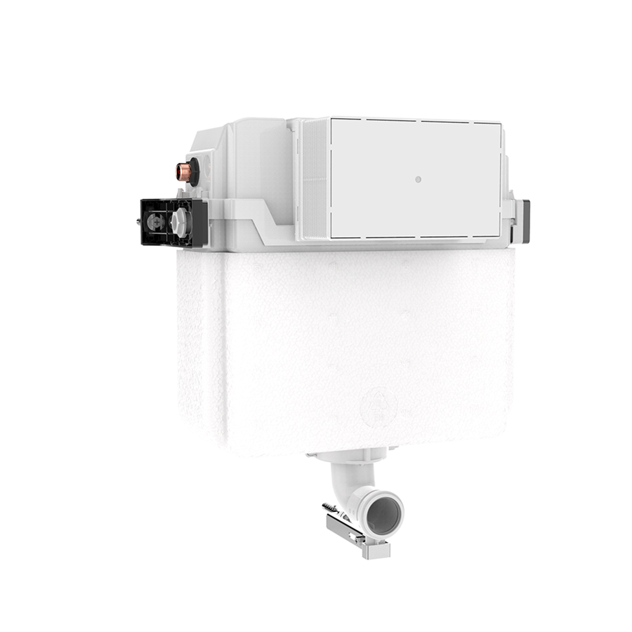Dual Flush Concealed Cistern (with discharge pipe & installation kit ...