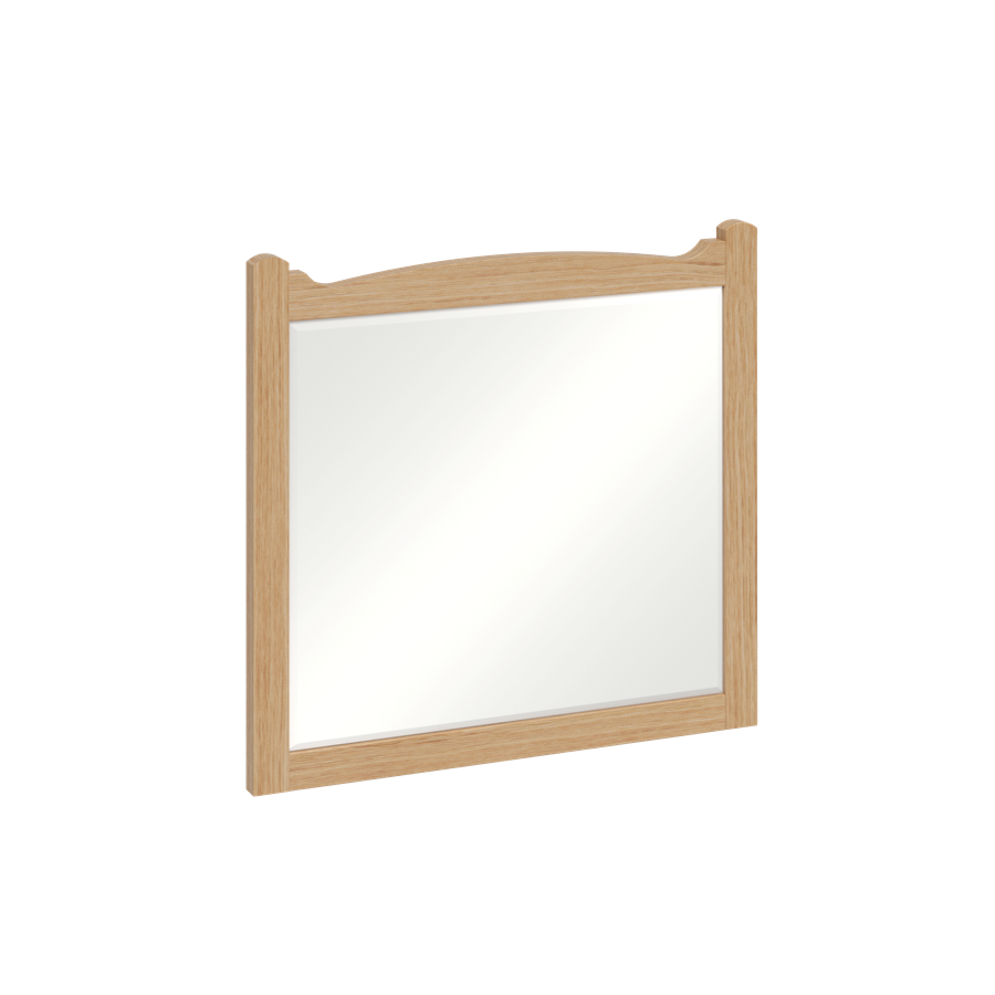 Guild 600 Mirror (Finish: Dark Oak) | SKU GU6057DOK | Burlington Bathrooms