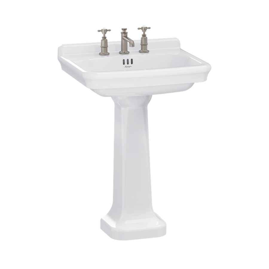 Guild 620 Basin & Pedestal (1TH Basin & Pedestal) | SKU GU0621SCW ...