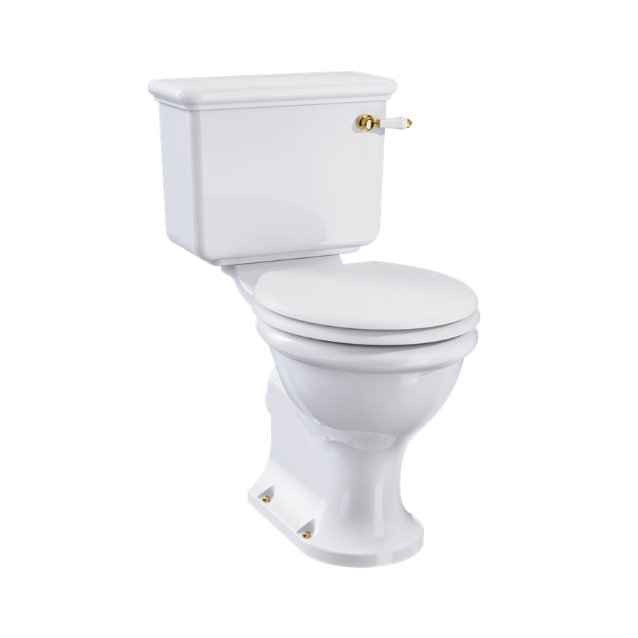 Guild Closed Coupled WC (Chrome) | SKU GU6115CW + GU7005CW | Burlington ...