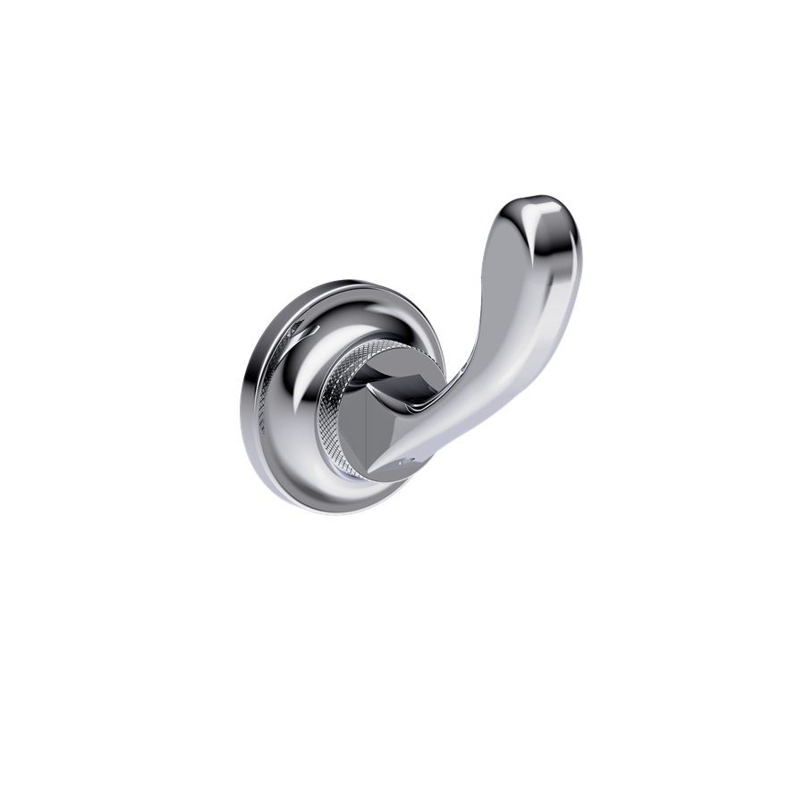 Guild Robe Hook (Finish: Chrome) | SKU GU021C | Burlington Bathrooms