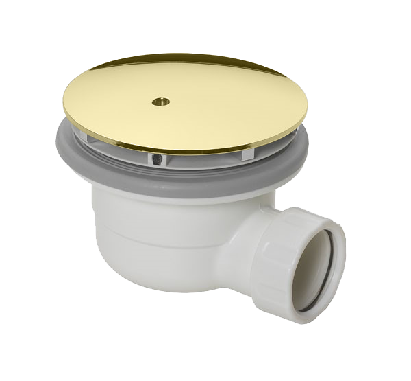 High Flow Shower Tray Waste (Finish: Brushed Nickel) in Showering | SKU ...