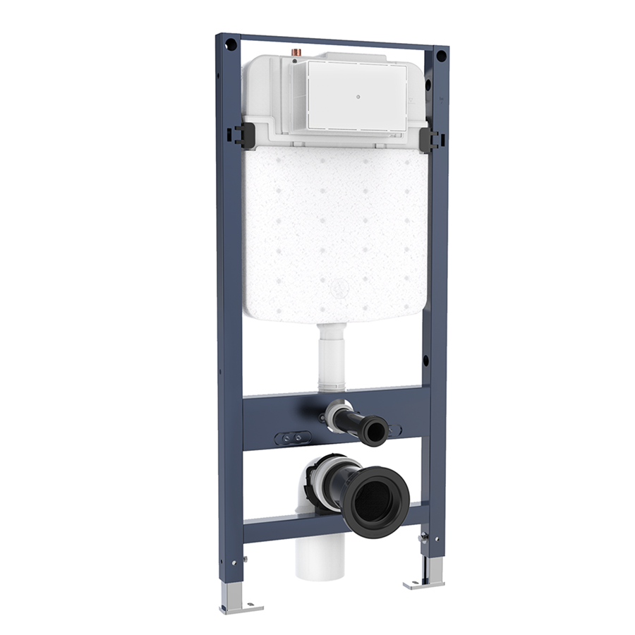 Slim Depth WC Support Frame 1.12M Height (with dual flush concealed ...