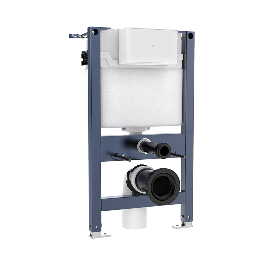 WC Support Frame 0.82M Height (with dual flush concealed cistern ...