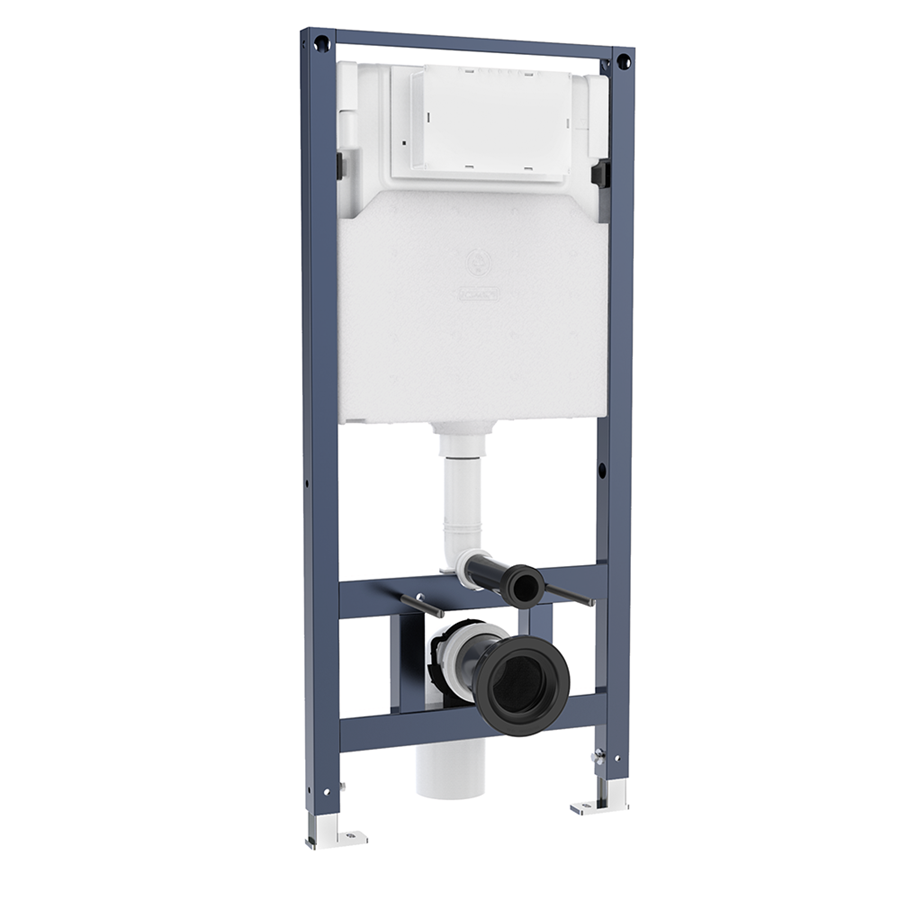 WC Support Frame 1.12M Height (with dual flush concealed cistern ...