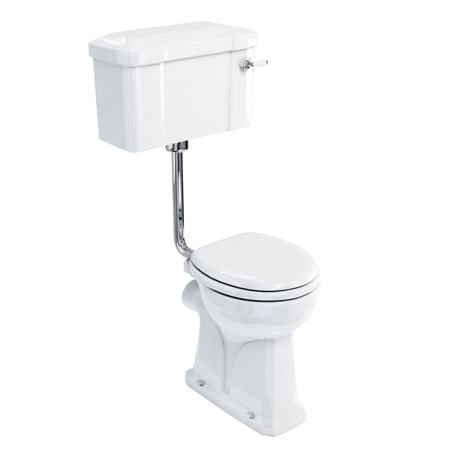 Regal Low Level WC with 520 Lever Cistern (Regal Low Level WC with 520 ...