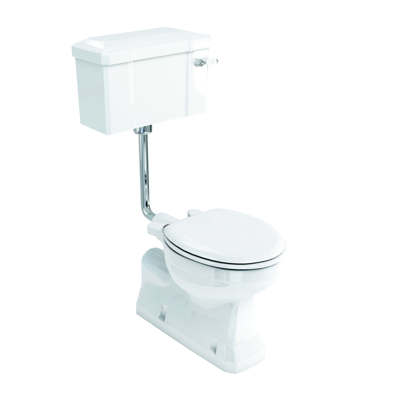 S Trap Low Level WC with 440 Lever Cistern (S Trap Low Level WC with ...