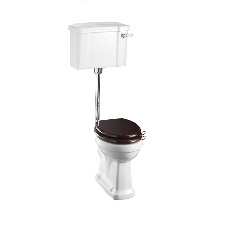 Standard Low Level WC with 520 Lever Cistern (With Chrome Flush Kit ...